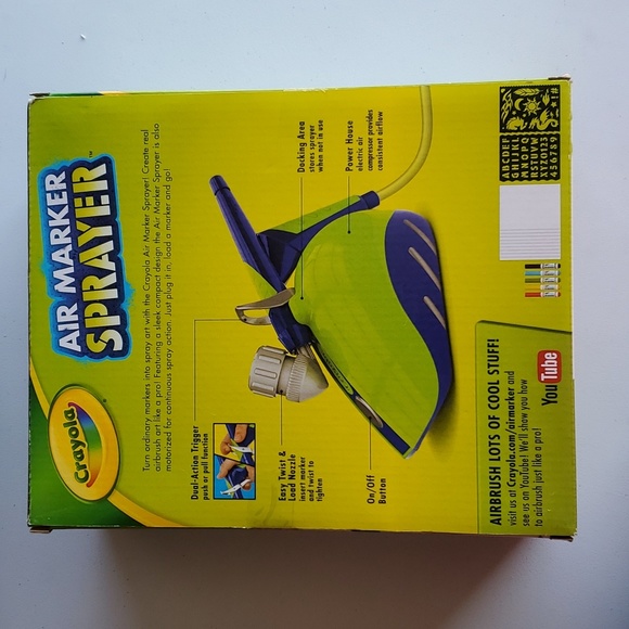 Crayola | Office | Crayola Air Marker Sprayer | Poshmark